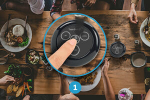 Wireless Service Button for Hospitality, Leisure and Retail